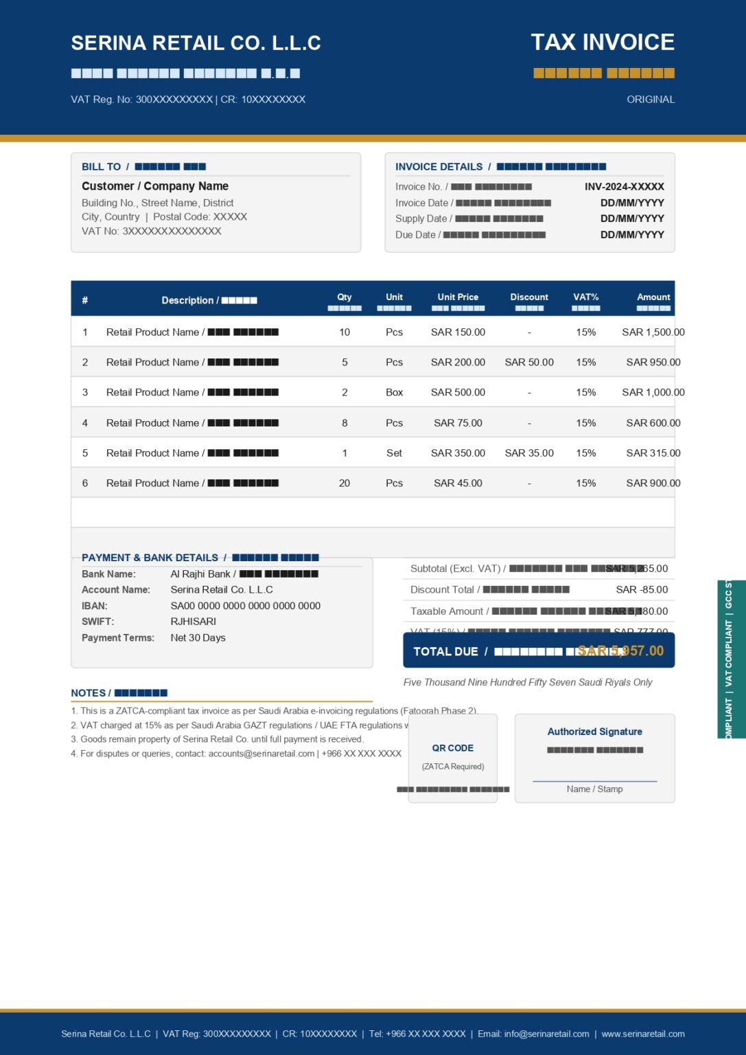 10 Billing Invoice Examples & Free Templates [2026]